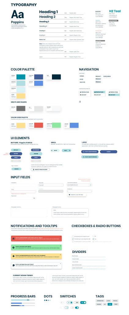 UI/UX for DNA Testing Start-Up | Alison Lewis